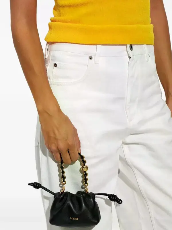 Loewe Nano Flamenco Leather Shoulder Bag