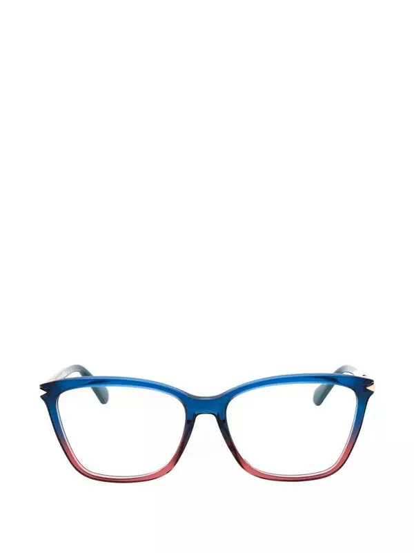 Guess Gradient-effect Cat-eye Eyeglasses - Blue