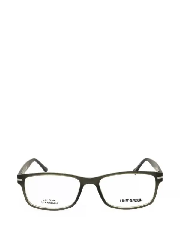 HARLEY-DAVIDSON Rectangle Frame Eyeglasses - Grey