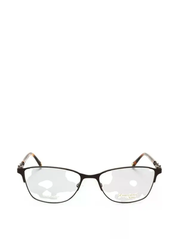 EMOZIONI Rectangle-frame Glasses