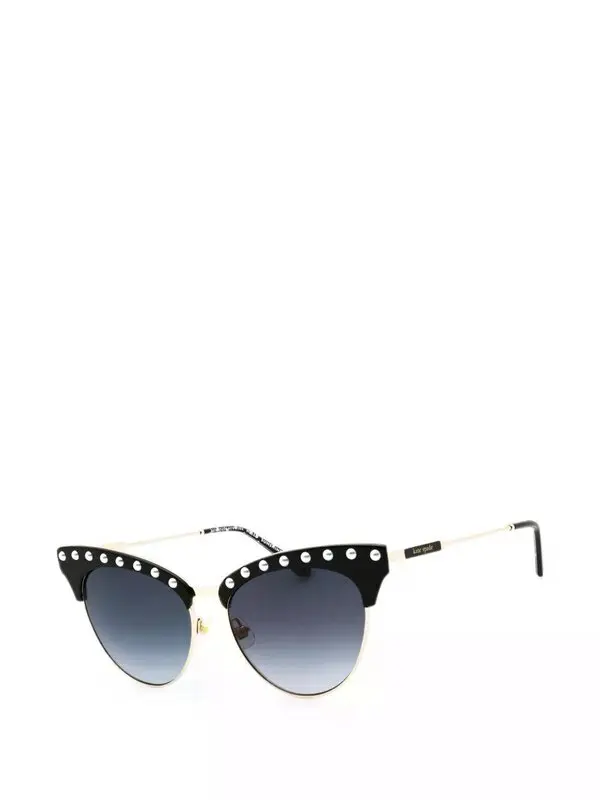 Kate Spade New York Pearl-embellished Cat-eye Sunglasses
