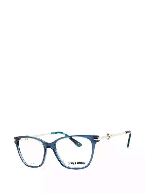 Juicy Couture Rectangle Frame Eyeglasses