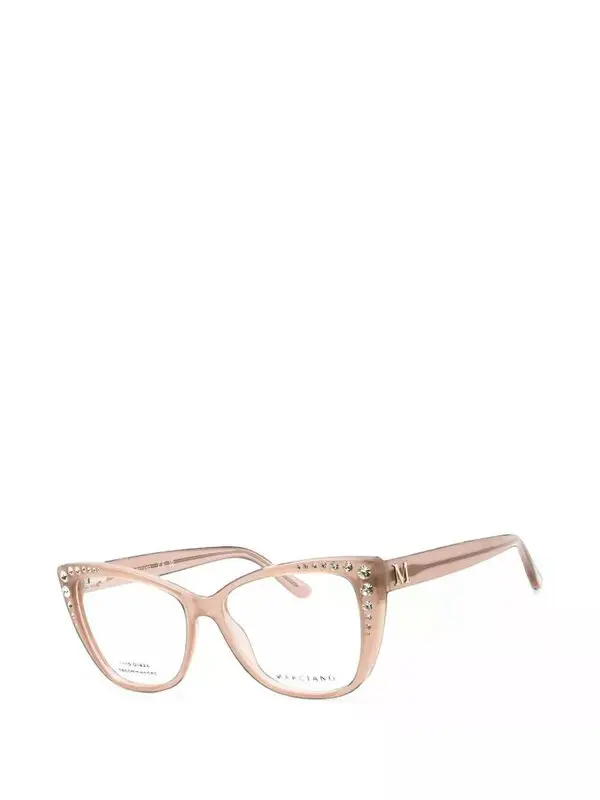 MARCIANO Crystal-embellished Cat-eye Glasses