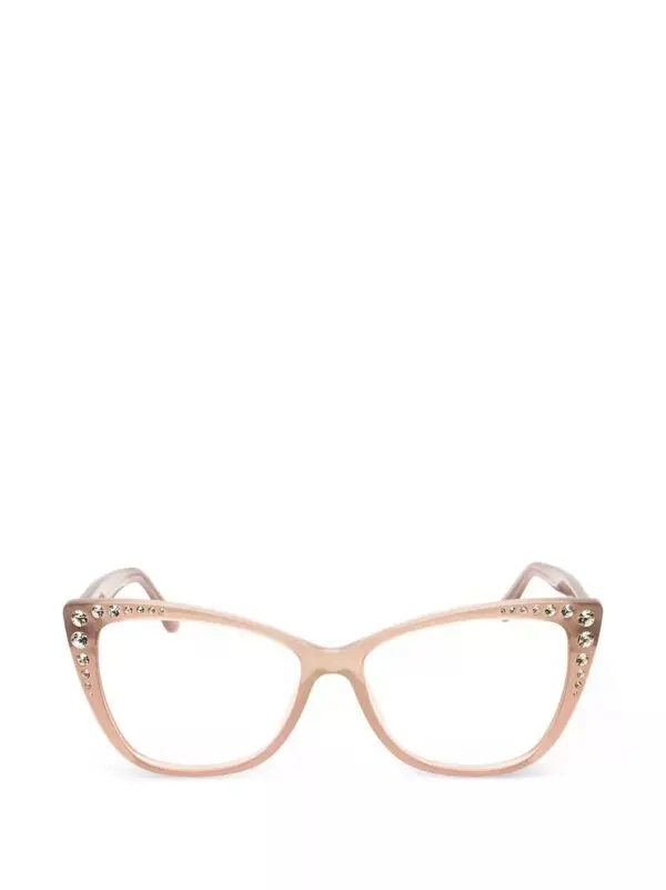 MARCIANO Embellished Cat-eye Eyeglasses - Pink
