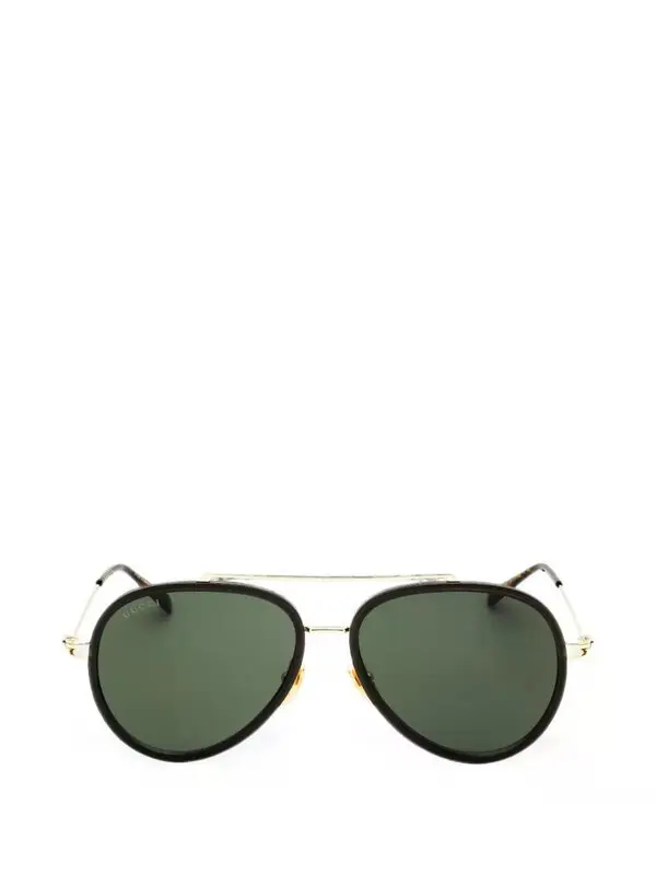Gucci Pilot-frame Sunglasses - Black