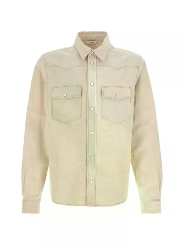 Fendi Selleria Denim Shirt
