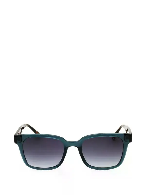 KENNETH COLE Rectangle-frame Sunglasses - Blue