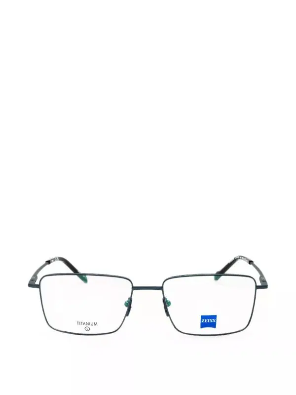 ZEISS Titanium Rectangle Frame Eyeglasses