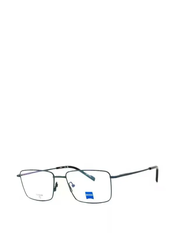 ZEISS Titanium Rectangle Frame Eyeglasses