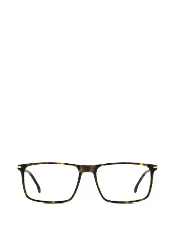 Carrera Eyewear Tortoiseshell-effect Rectangle-frame Glasses