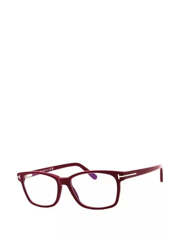 TOM FORD Rectangle Frame Glasses - Pink