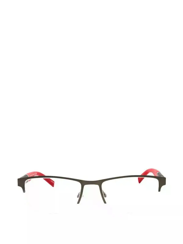 Tommy Hilfiger Rectangle Frame Eyeglasses - Grey
