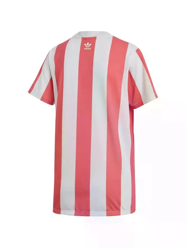 Adidas Originals Varsity Striped T-shirt - Pink