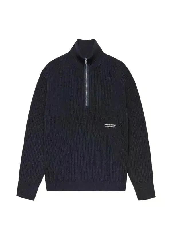 NEW AMSTERDAM SURF ASSOCIATION Half-zip Sweater