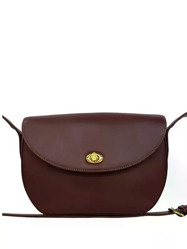 Cartier 1980-1990 Leather Must De Crossbody Bag
