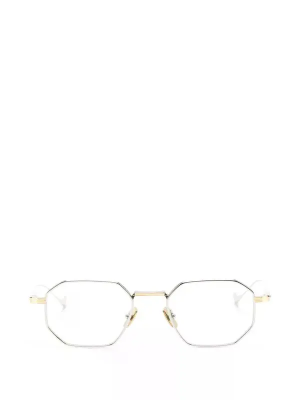 CUTLER & GROSS Geometric Frame Sunglasses