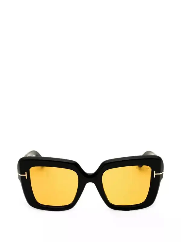 TOM FORD Oversized Square-frame Sunglasses - Black