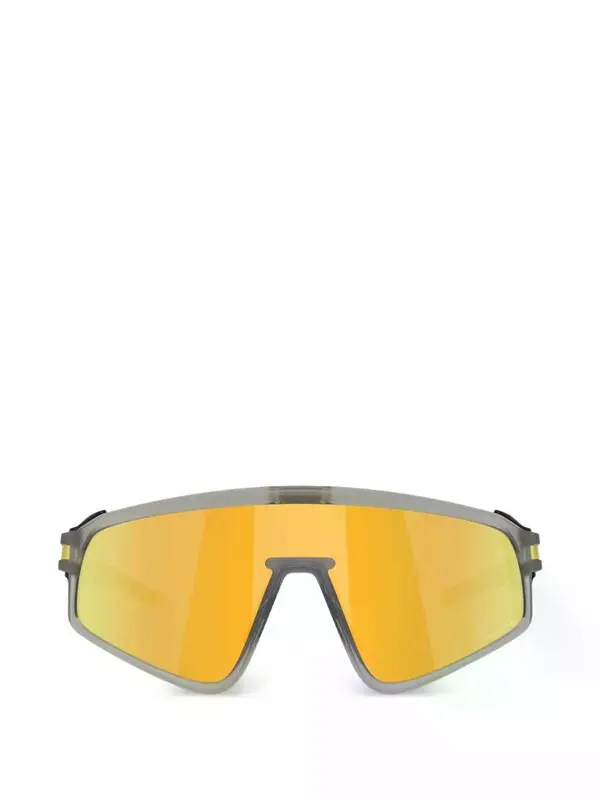 Oakley Latch™ Panel Alloy Geometric-frame Sunglasses - Grey