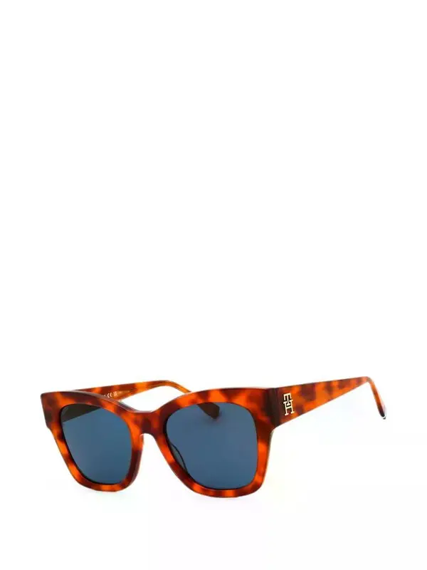 Tommy Hilfiger Tortoiseshell-effect Cat-eye Sunglasses