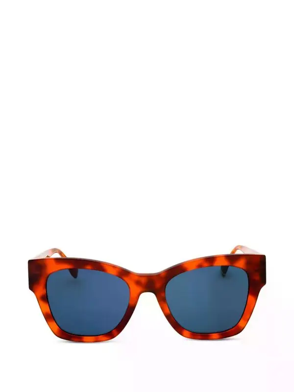Tommy Hilfiger Tortoiseshell-effect Cat-eye Sunglasses - Brown