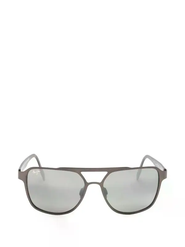 Maui Jim Reef Pilot-frame Sunglasses - Brown