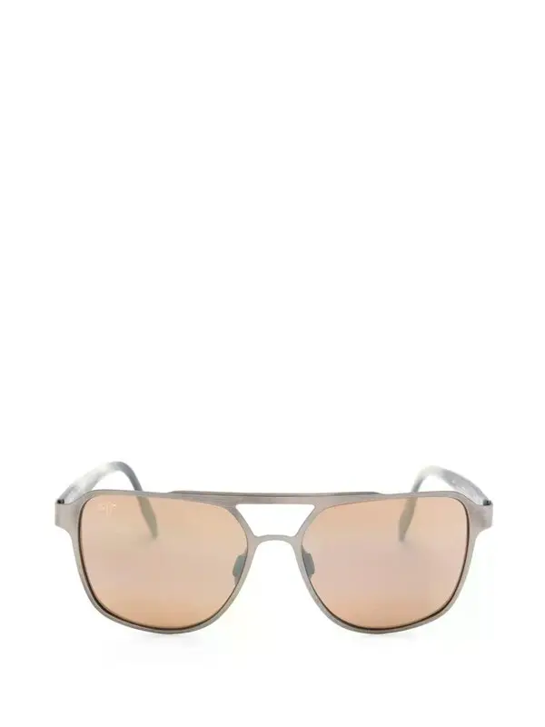 Maui Jim 2ndreef Pilot-frame Sunglasses - Grey