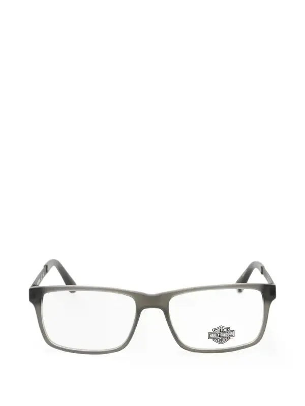 HARLEY-DAVIDSON Rectangle Frame Eyeglasses - Grey