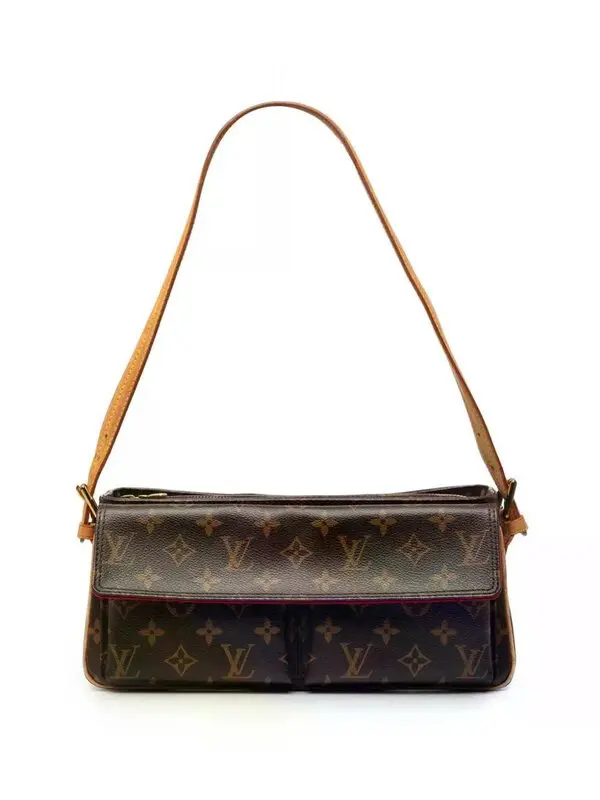 LOUIS VUITTON 2005 Monogram Viva Cite Mm Shoulder Bag - Brown