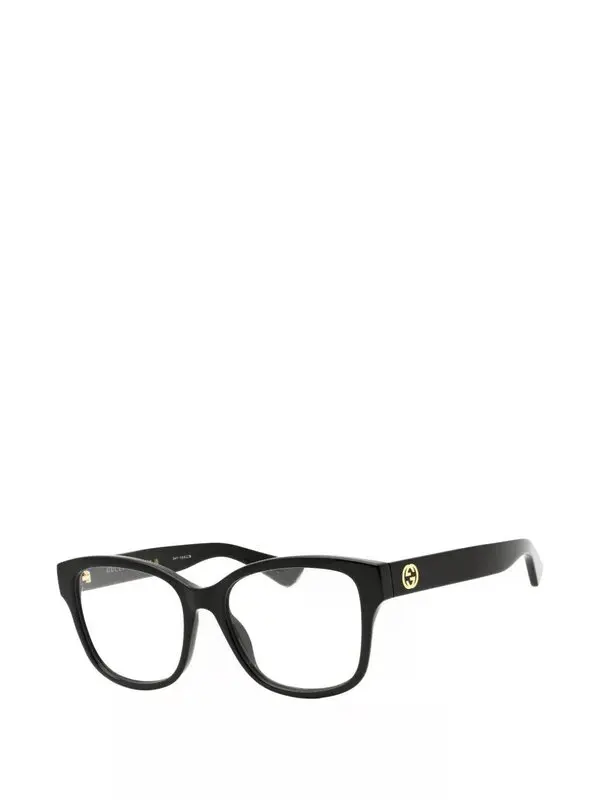 Gucci Square Frame Eyeglasses With Logo Detail