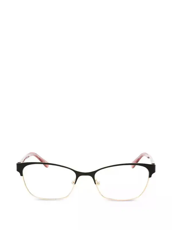 Juicy Couture Rectangle Frame Eyeglasses - Black