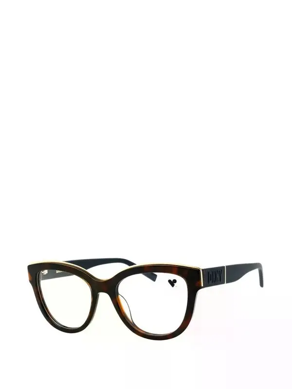 Dkny Tortoiseshell-effect Cat-eye Eyeglasses