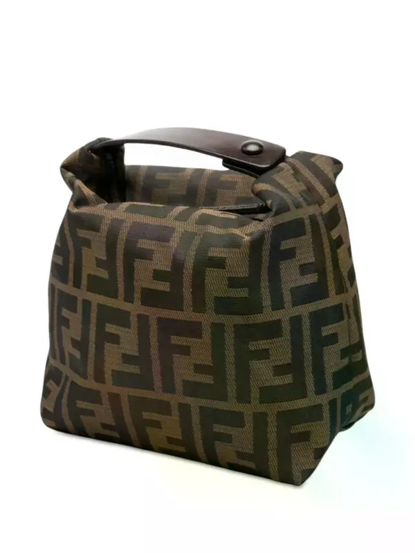 Fendi 20th Century Zucca Canvas Handbag
