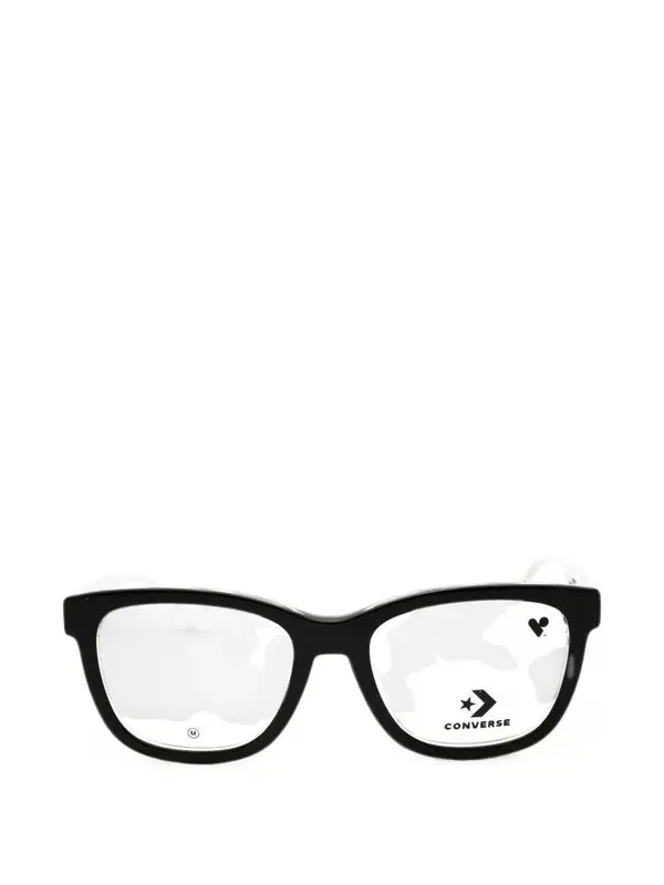 CONVERSE Rectangle-frame Glasses - Black