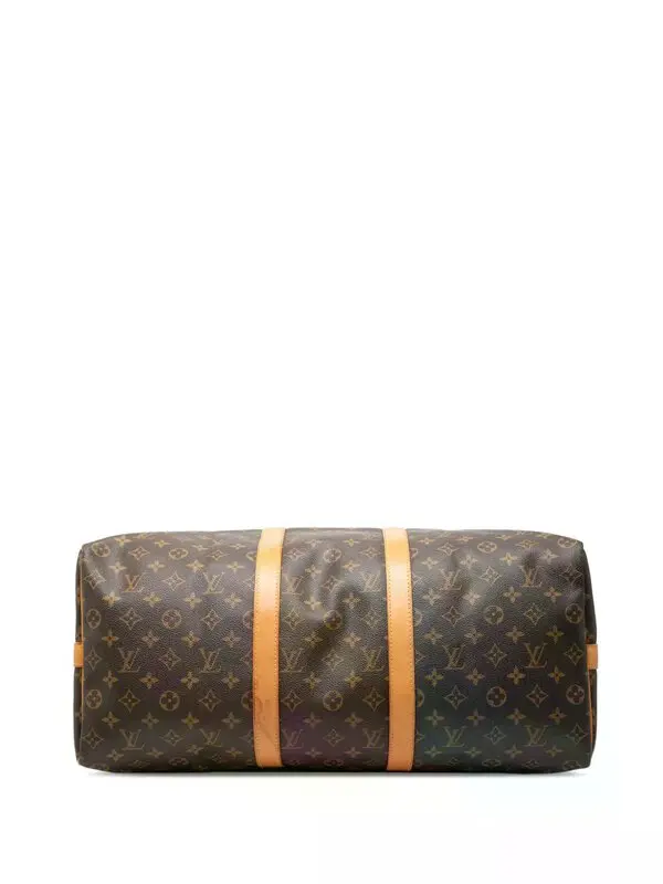 LOUIS VUITTON 2005 Monogram Keepall Bandouliere 50 Travel Bag