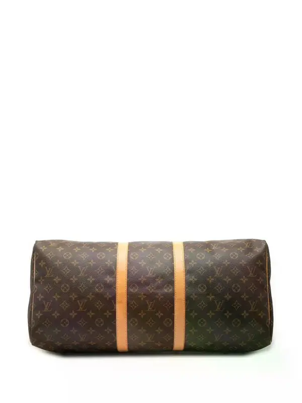 LOUIS VUITTON 2002 Monogram Keepall 55 Travel Bag