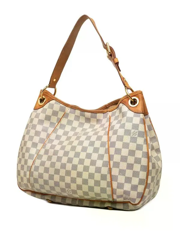LOUIS VUITTON 2010 Damier Azur Galliera Pm Shoulder Bag