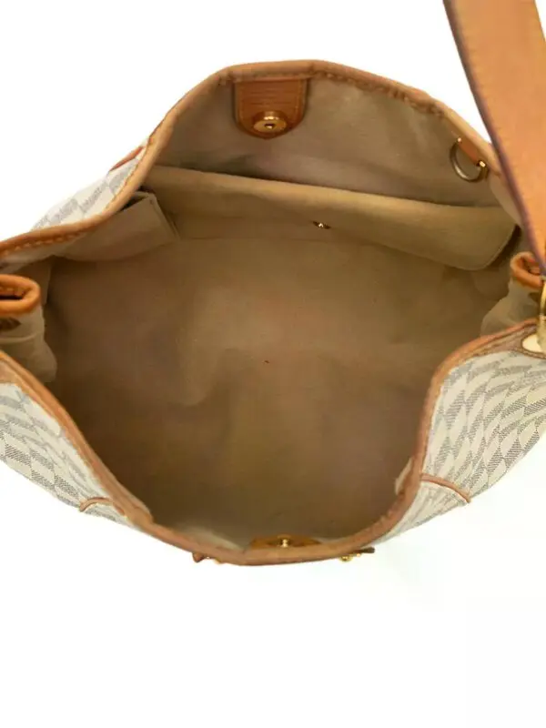 LOUIS VUITTON 2010 Damier Azur Galliera Pm Shoulder Bag
