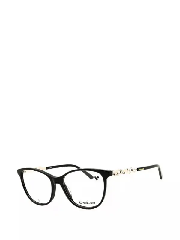 Bebe Crystal-embellished Cat-eye Frame Eyeglasses