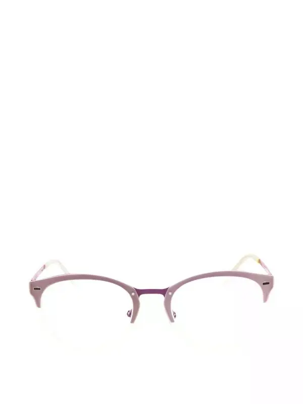 POLICE Round Frame Eyeglasses
