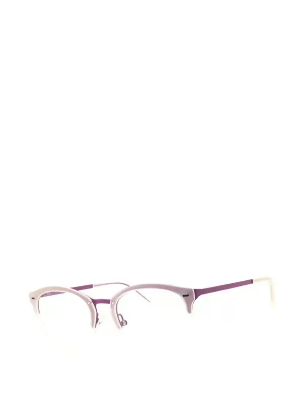 POLICE Round Frame Eyeglasses