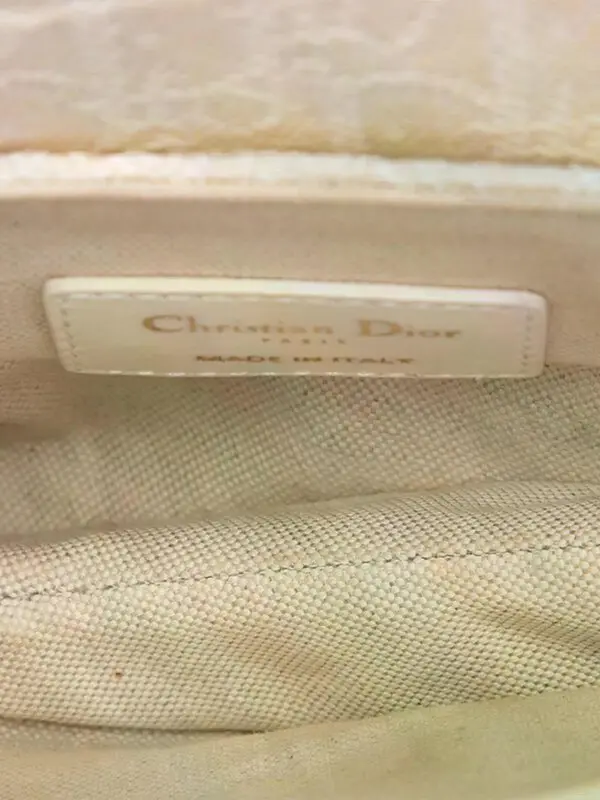Dior 2020 Mini Oblique Embroidered Canvas Saddle Bag Satchel