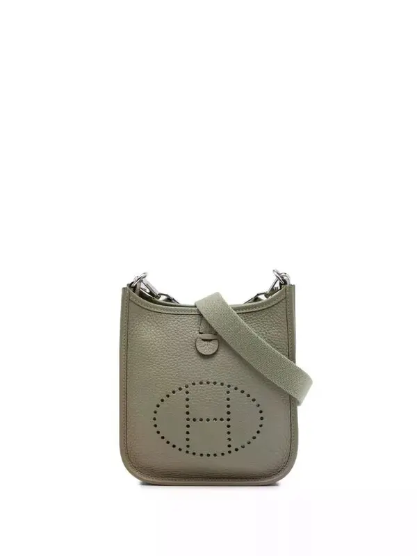 Hermès 2021 Clemence Evelyne I Tpm 16 Crossbody Bag - Grey