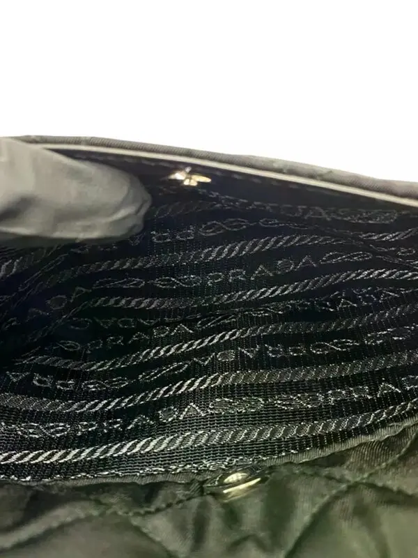 Prada 2000-2010 Tessuto Impuntu Crossbody Bag