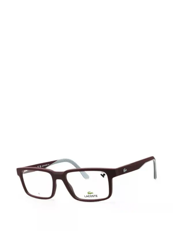 Lacoste Rectangle-frame Glasses - Red