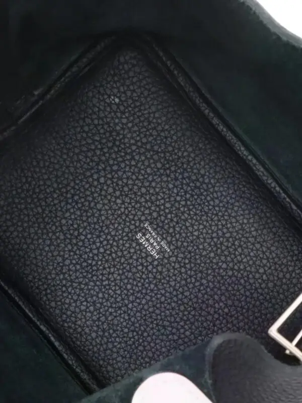 Hermès 2021-2026 Clemence And Swift Picotin Lock 18 Eclat Handbag - Blue