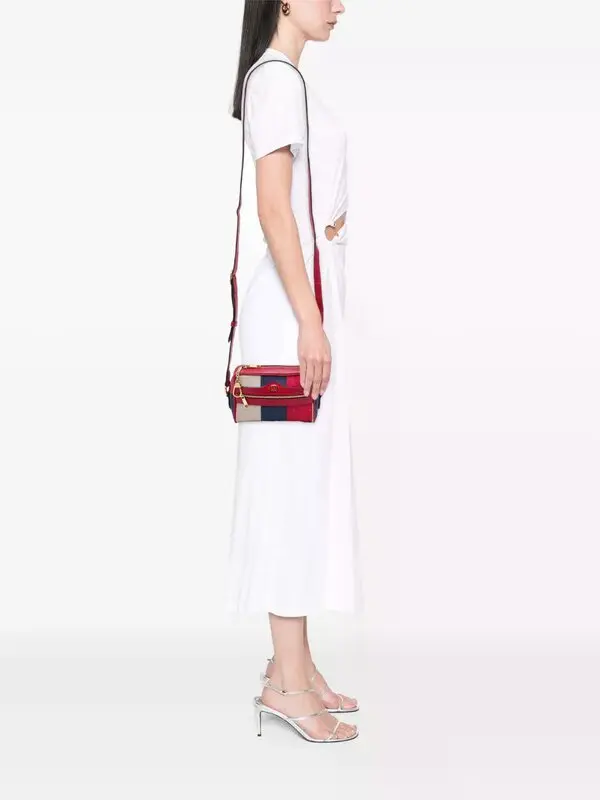 Gucci 2016-2026 Mini Canvas Ophidia Crossbody Bag