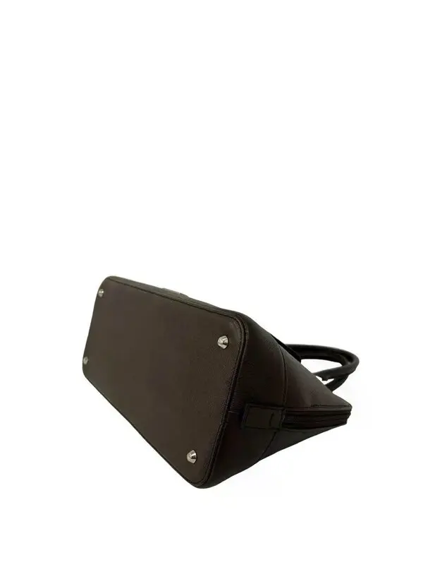 Burberry 2000-2017 Leather Front Pocket Handbag - Brown