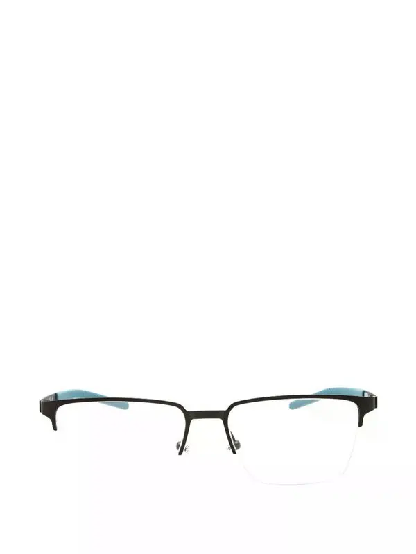 HARLEY-DAVIDSON Rectangle Frame Eyeglasses - Black