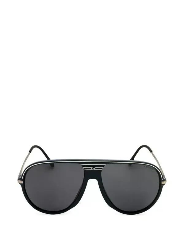 Carrera Eyewear Pilot Frame Sunglasses - Silver