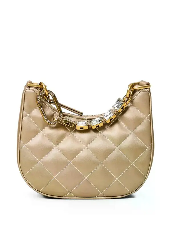 TWINSET Quilted Crystal-embellished Tote Bag